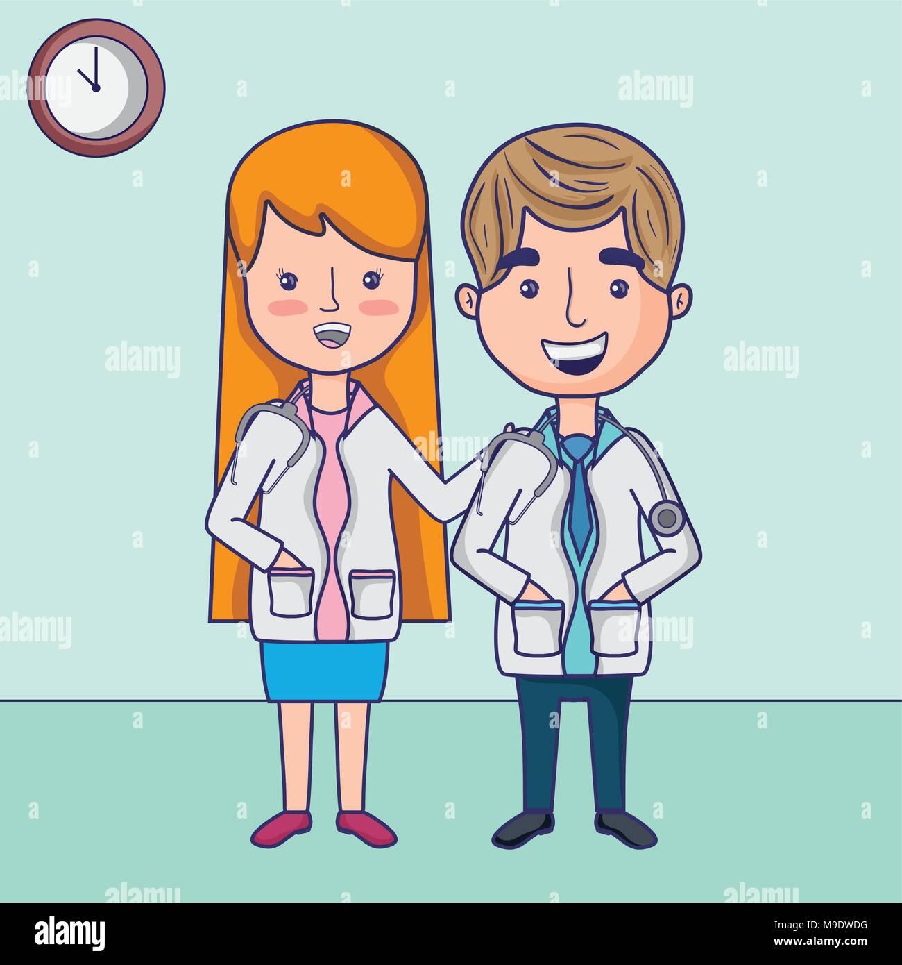 Funny doctors cartoons Stock Vector Image & Art - Alamy