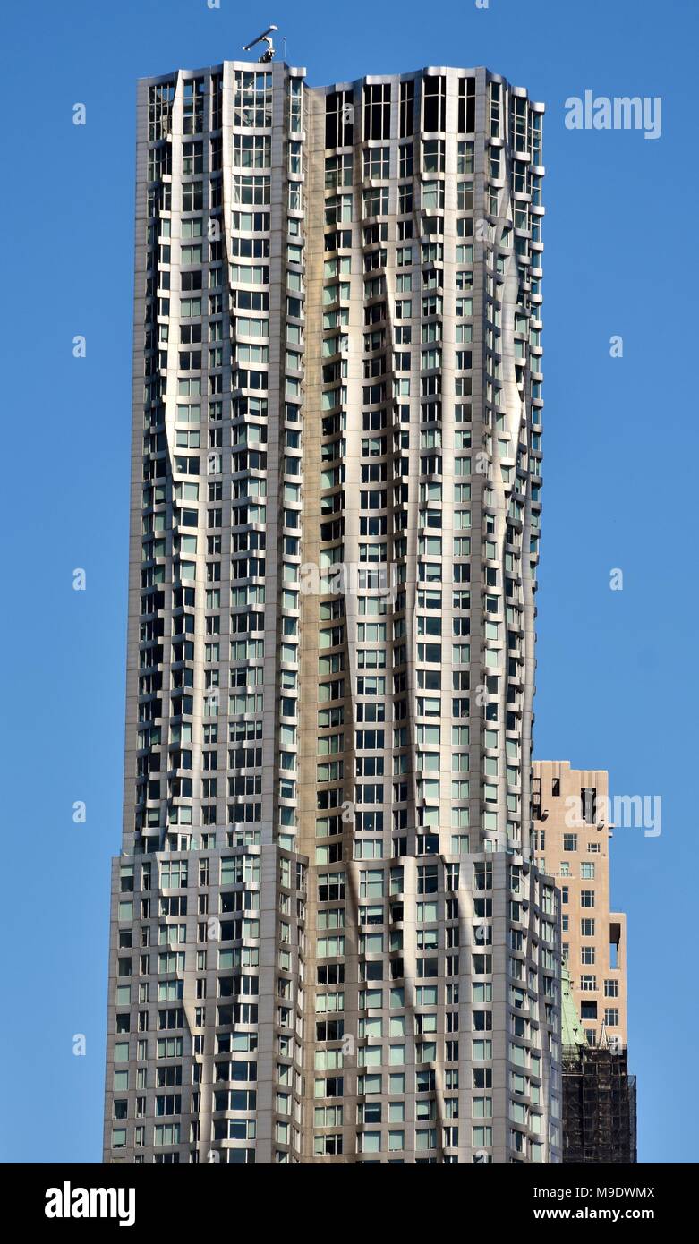 The skyscraper known as 8 Spruce Street (originally known as Beekman ...