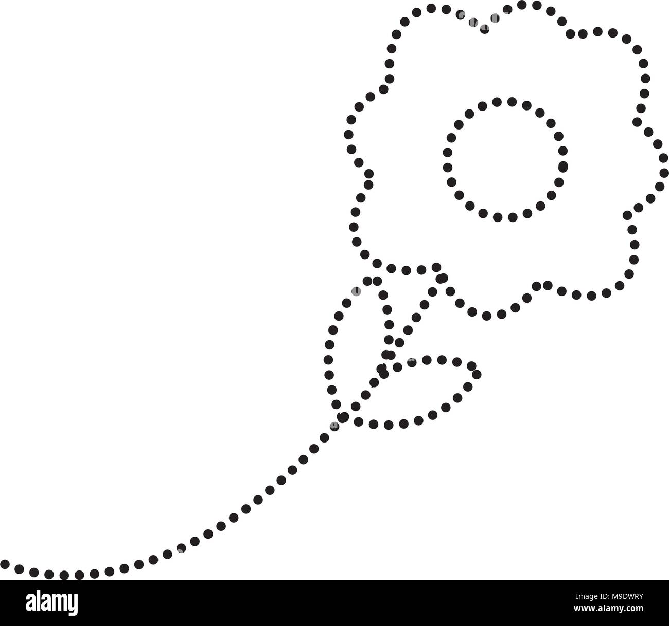 Dotted Flower Design Dotted Flowers PNG Transparent Images Free