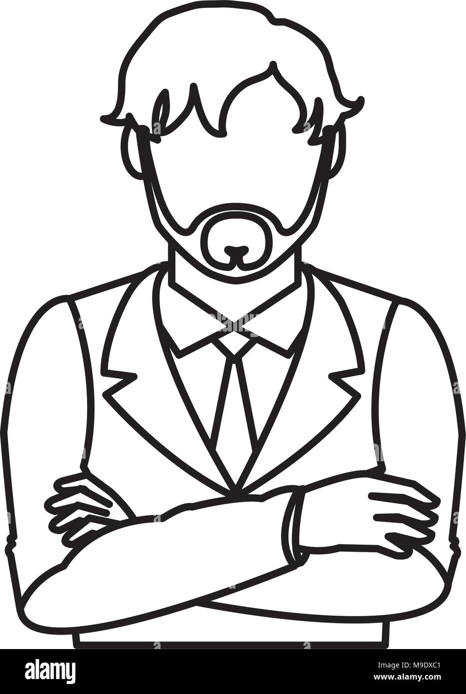 Men Faceless Cartoon Stock Photos & Men Faceless Cartoon Stock Images ...