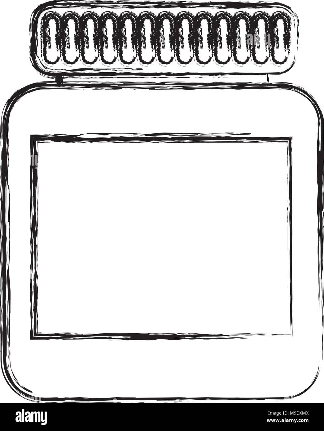 An ointment jar Stock Vector Images - Alamy