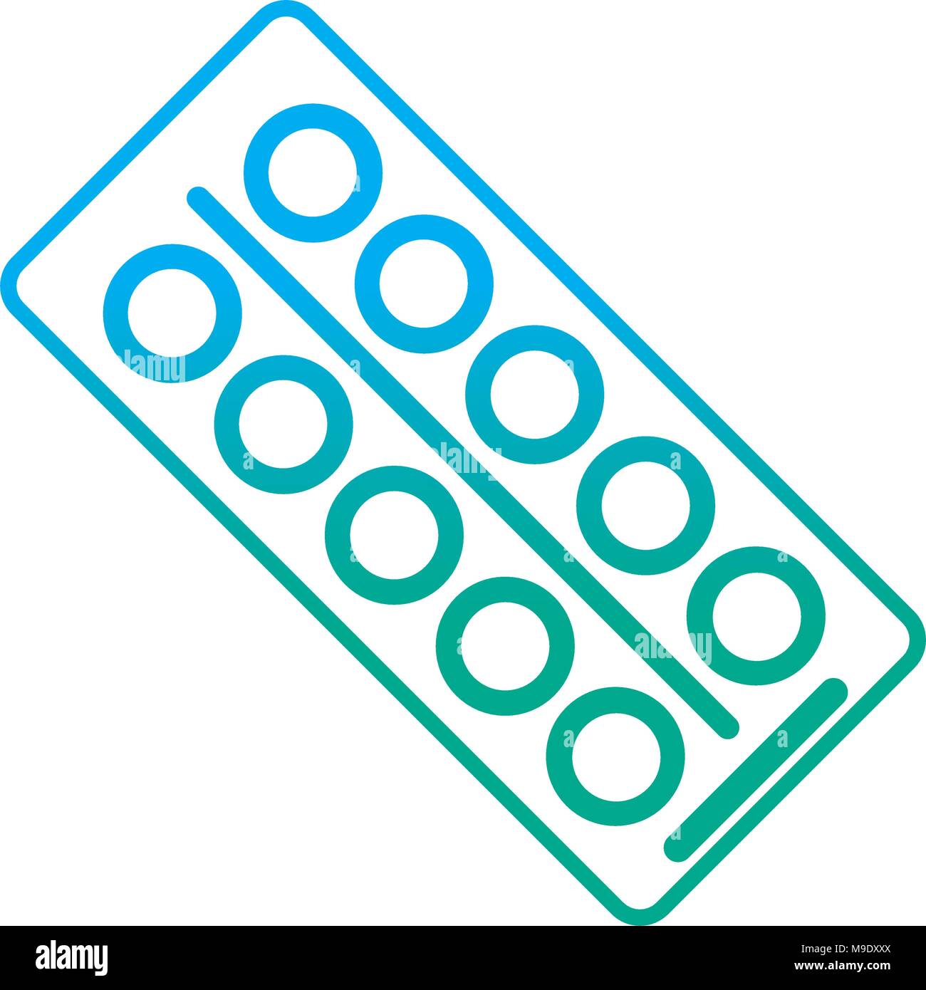 degraded line medical pills tablet pharmaceutical treatment Stock ...