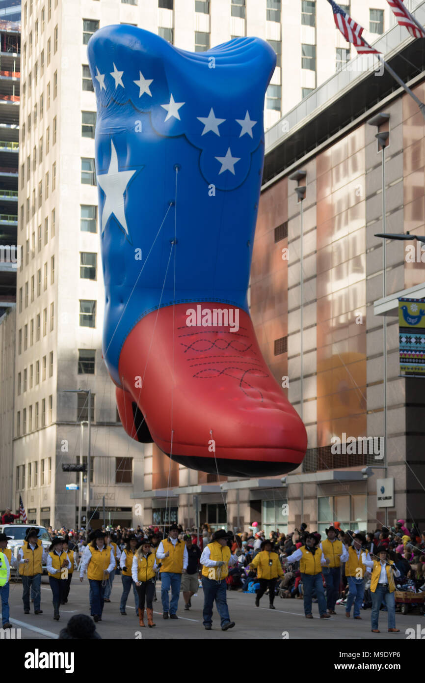 Houston, Texas, USA - November 23, 2017, The H-E-B Thanksgiving Day ...