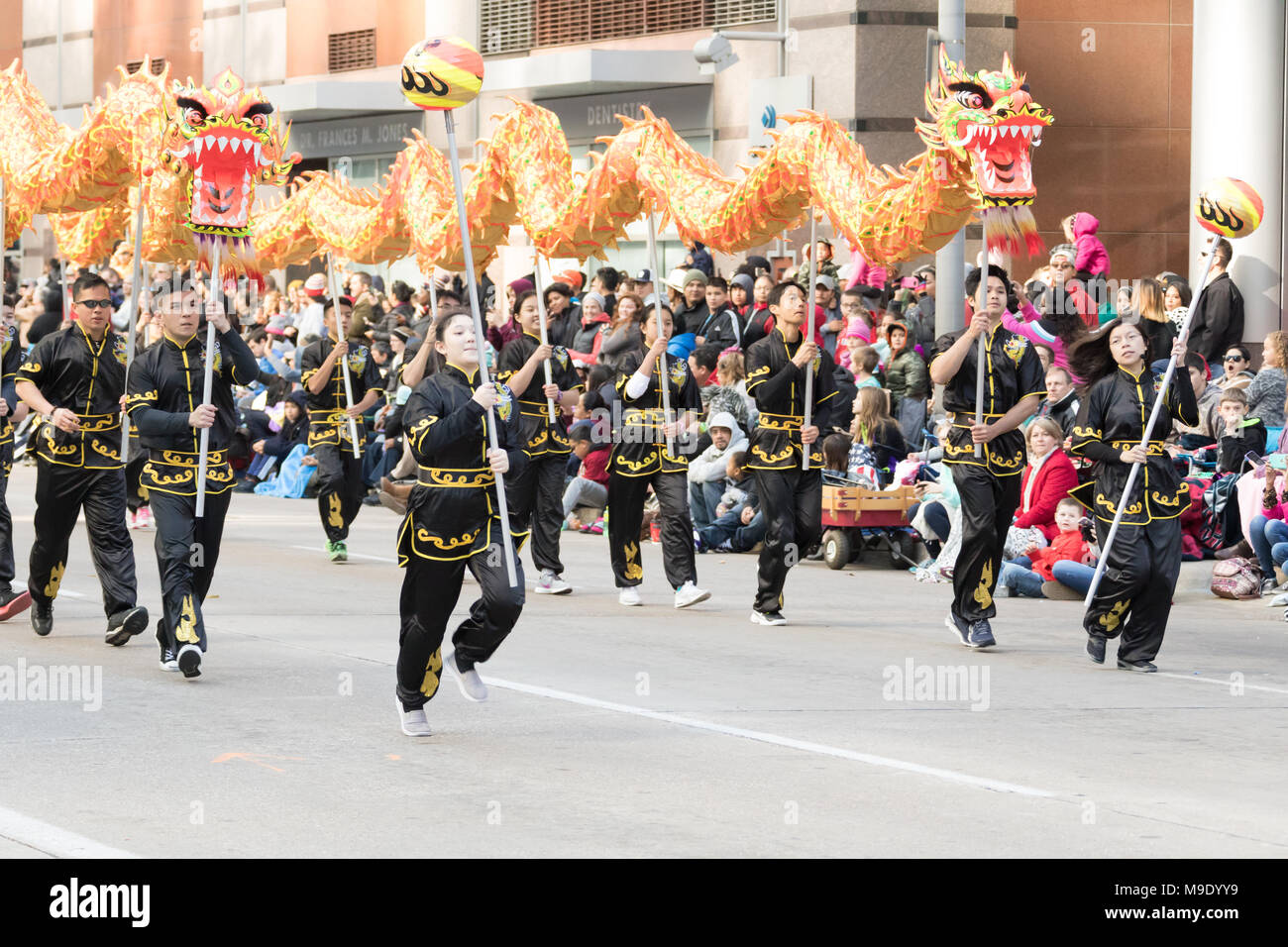 Houston, Texas, USA - November 23, 2017, The H-E-B Thanksgiving Day ...