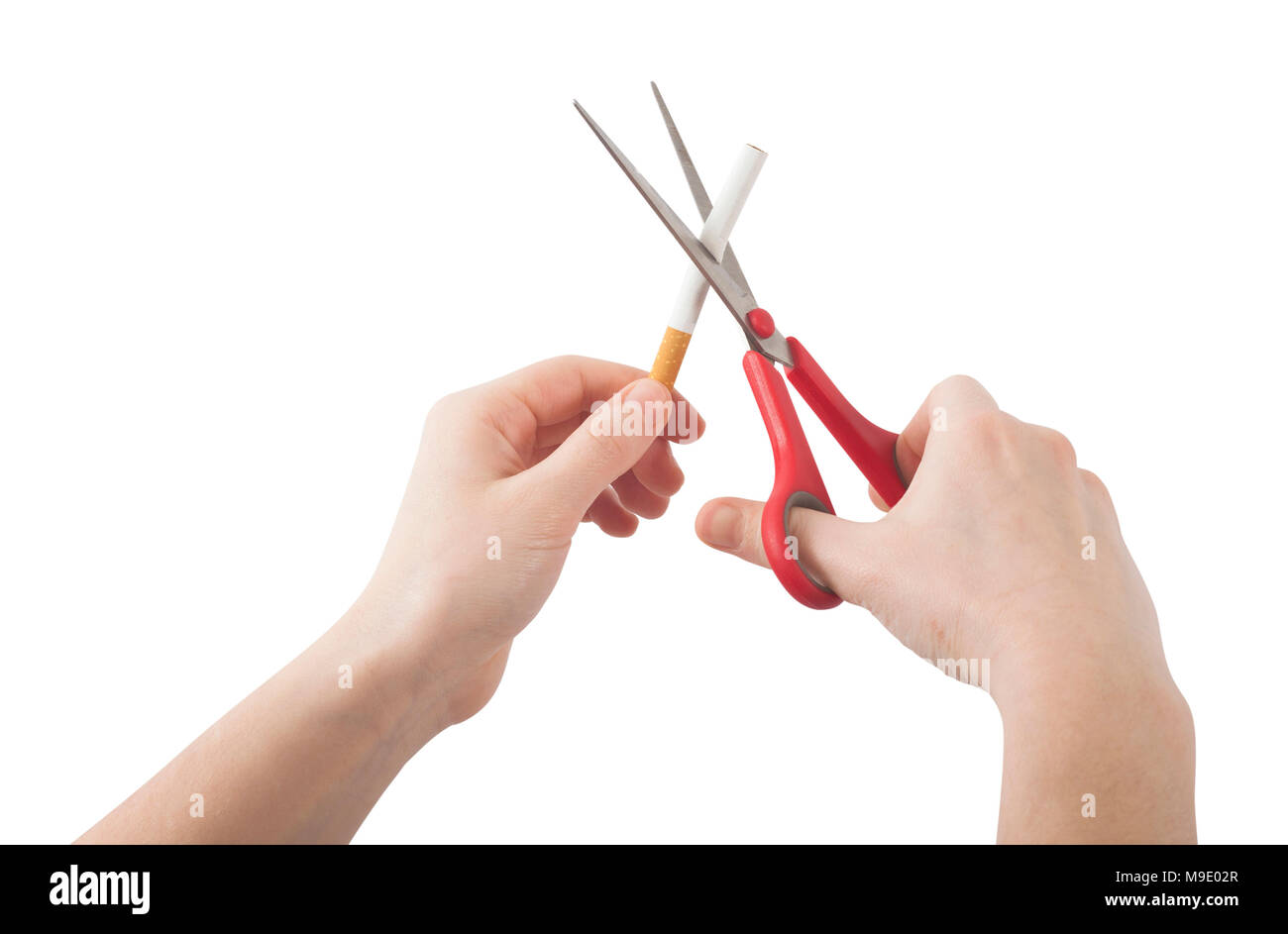 Quit smoking concept nicotine Cut Out Stock Images & Pictures - Alamy
