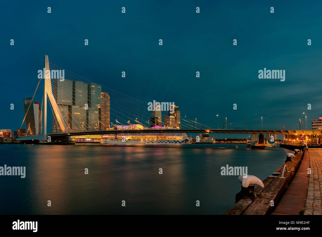 Rotterdam is a port city in the Dutch province of South Holland Stock ...