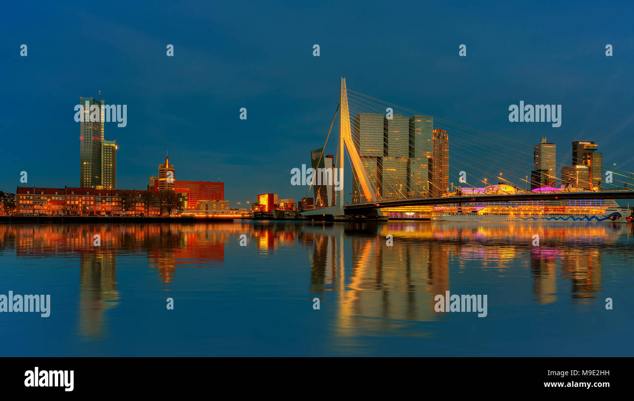 Rotterdam is a port city in the Dutch province of South Holland Stock ...