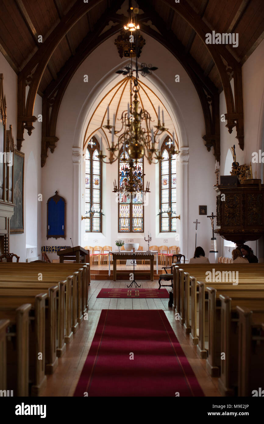 Taxinge Church, Nykvarn (Sweden Stock Photo - Alamy