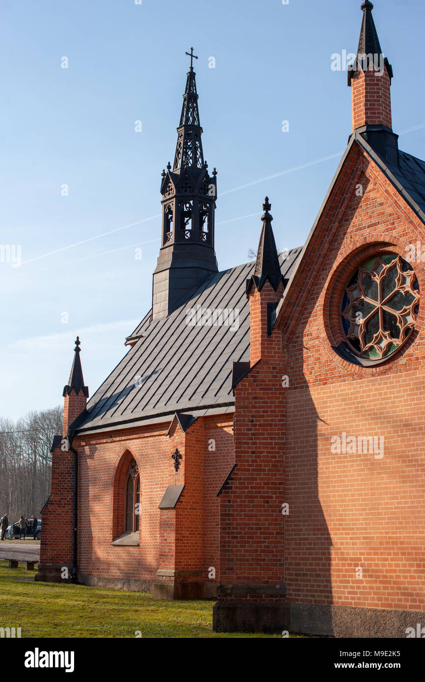 Taxinge Church, Nykvarn (Sweden Stock Photo - Alamy