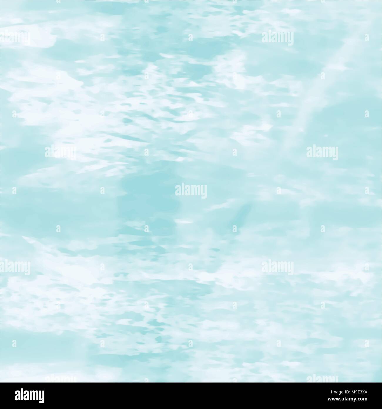 aqua blue watercolor marble surface background pattern, vector ...