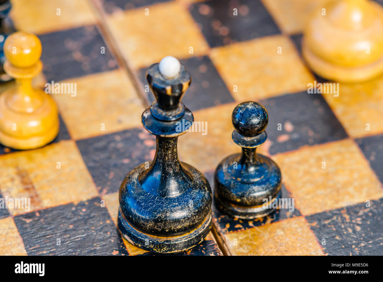 Chess board texture hi-res stock photography and images - Alamy