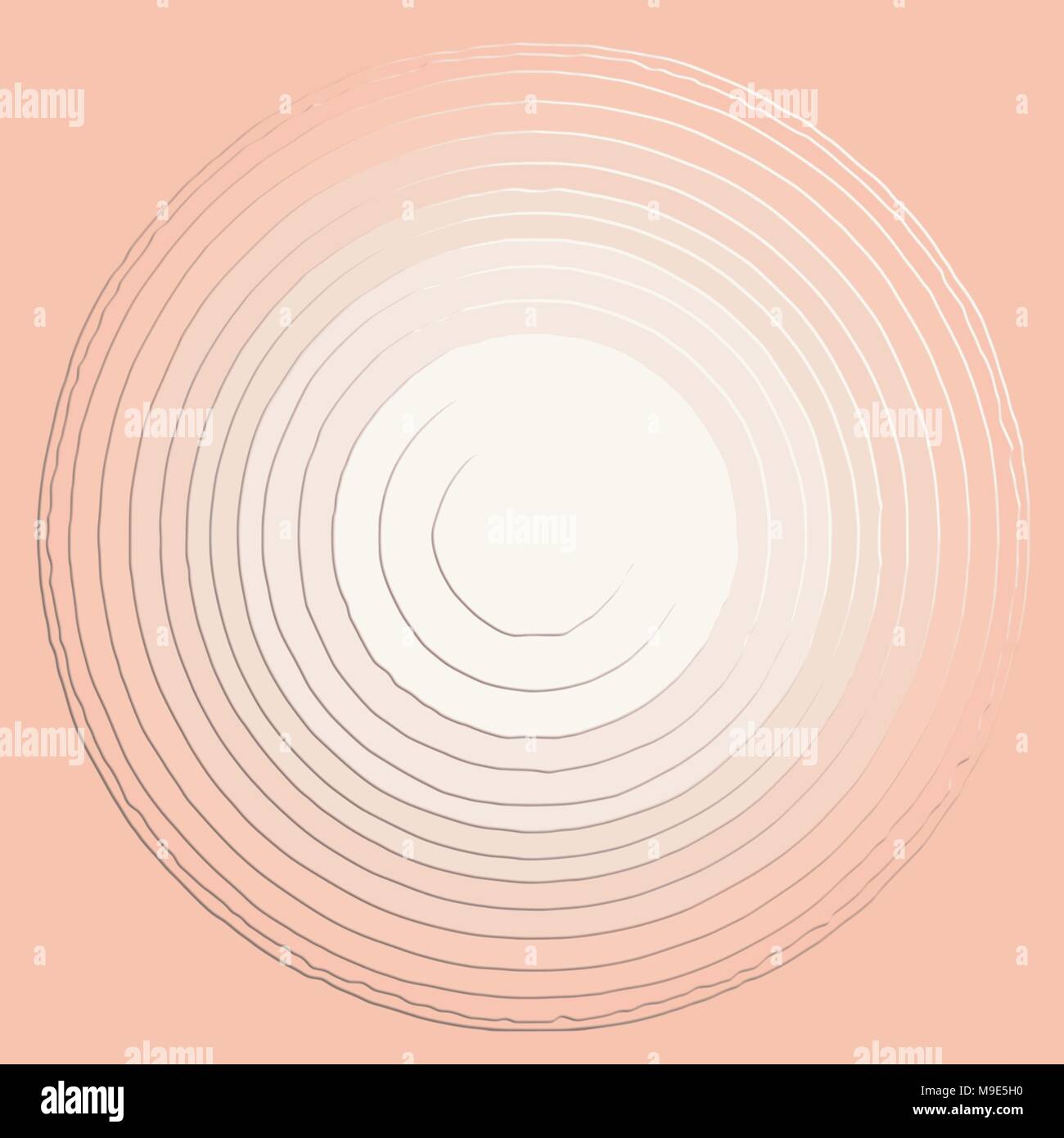 salmon pink 3D circle gradient pattern, vector illustration Stock ...