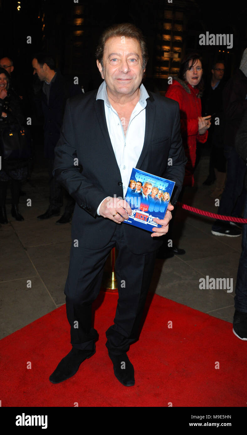 Jeff Wayne at the West End premiere of Gore Vidal's political drama ...