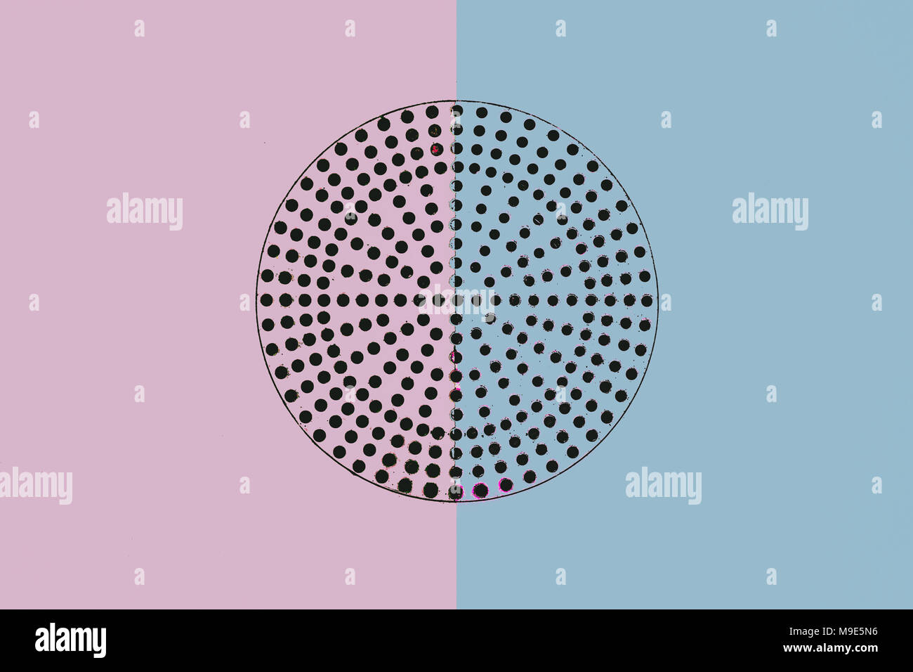 Perforated Metal Blue Hole High Resolution Stock Photography and Images ...