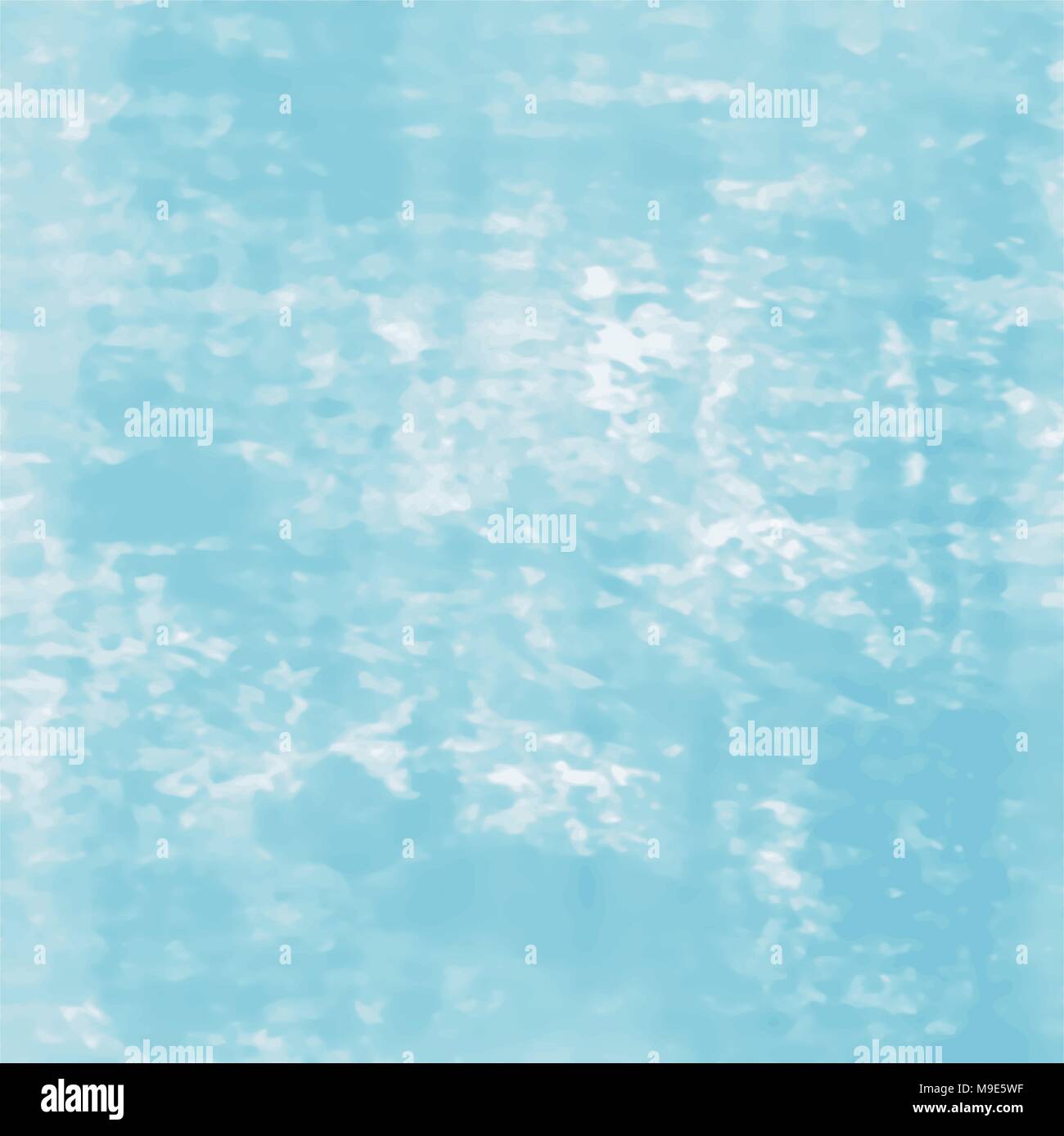 turquoise blue watercolor background pattern, vector illustration Stock ...