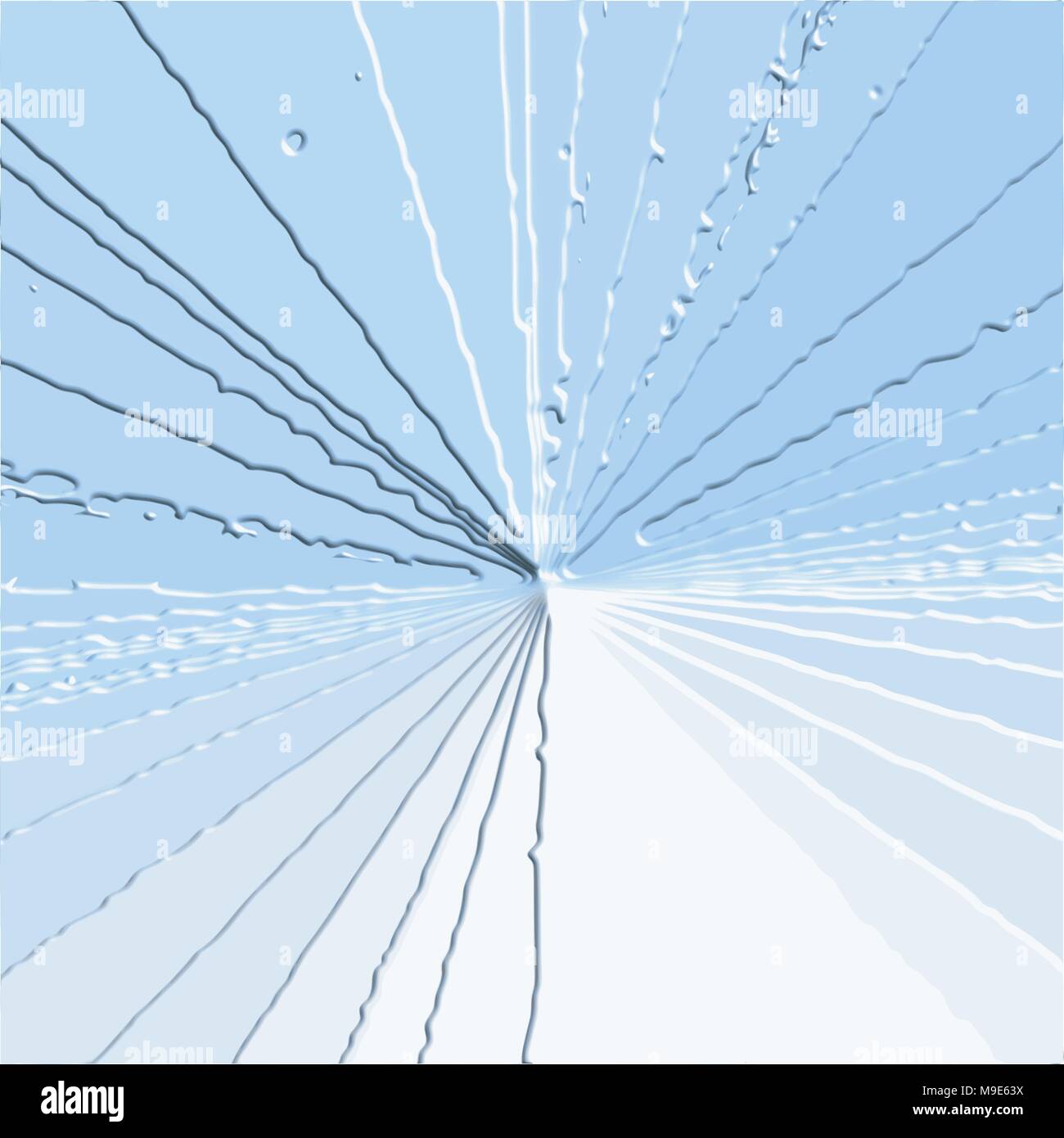 Light blue 3d radial Stock Vector Images - Alamy