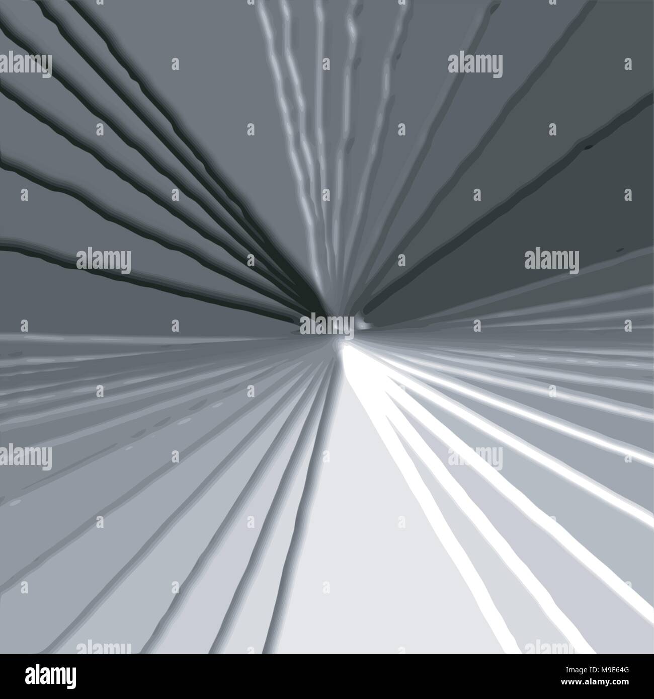 black 3D radial gradient background pattern, vector illustration Stock ...