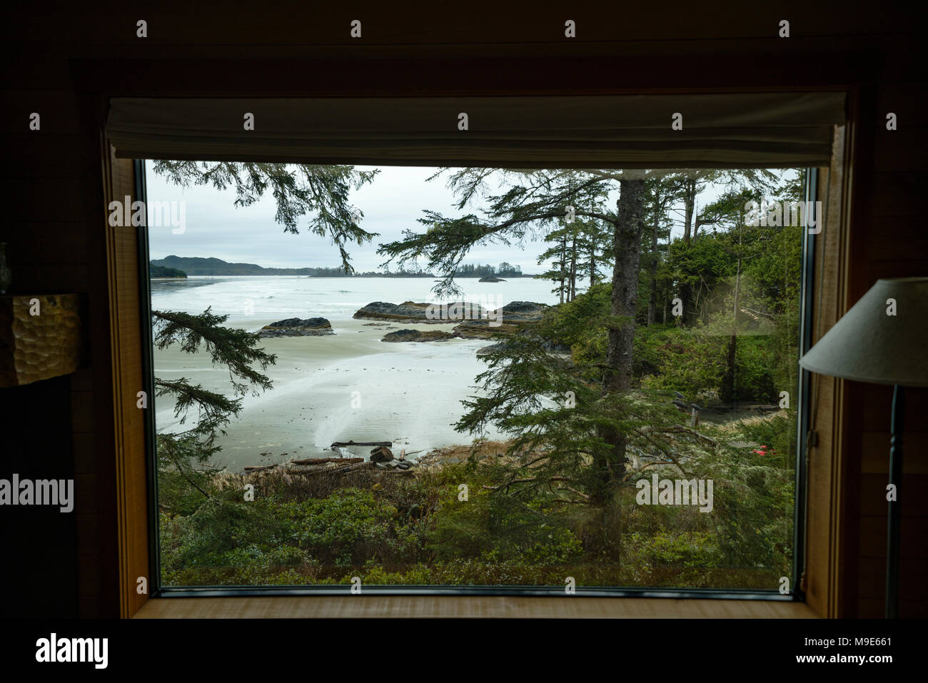 Painting of open window view hi-res stock photography and images - Alamy