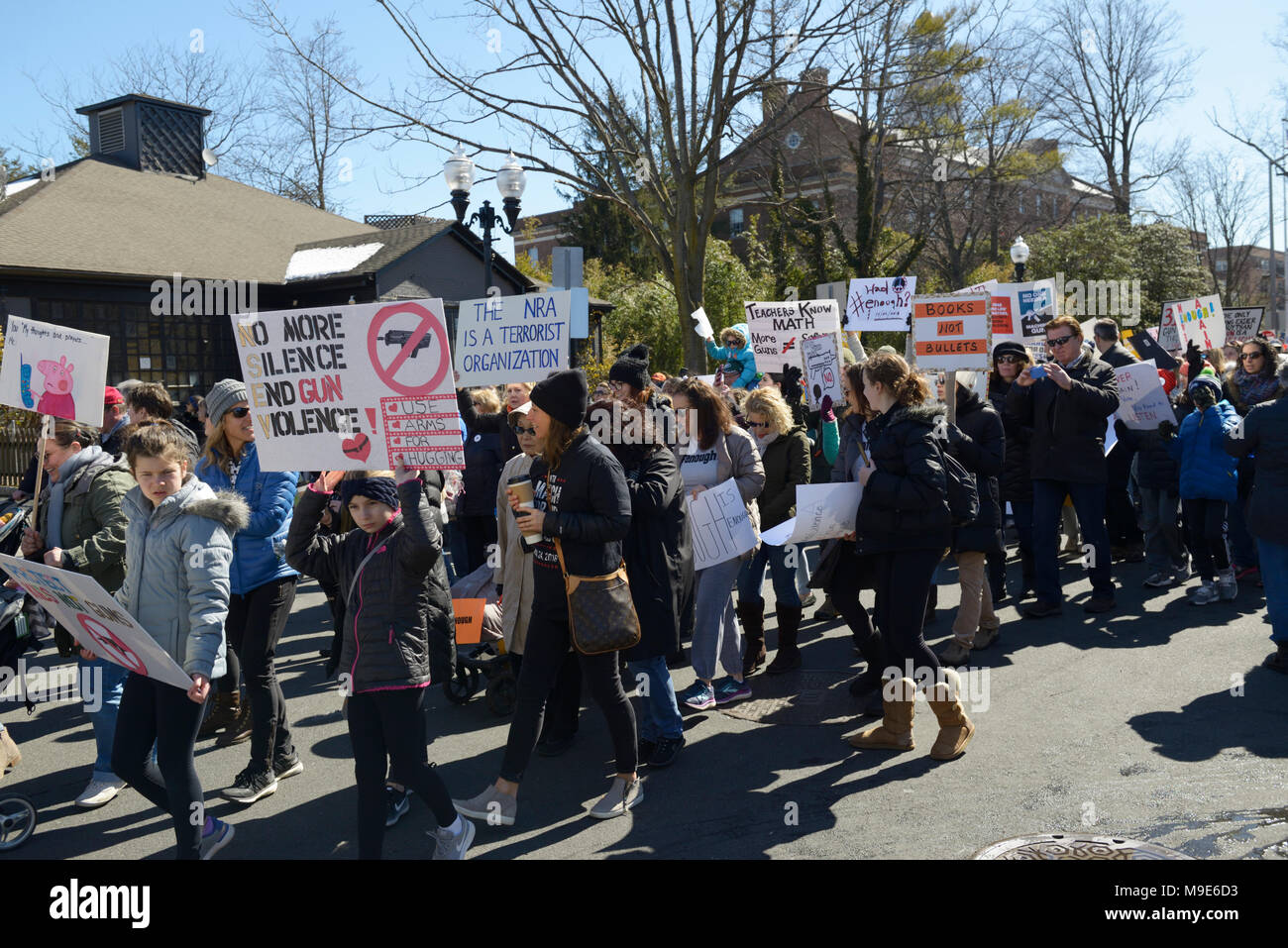 Teens protest hi-res stock photography and images - Alamy