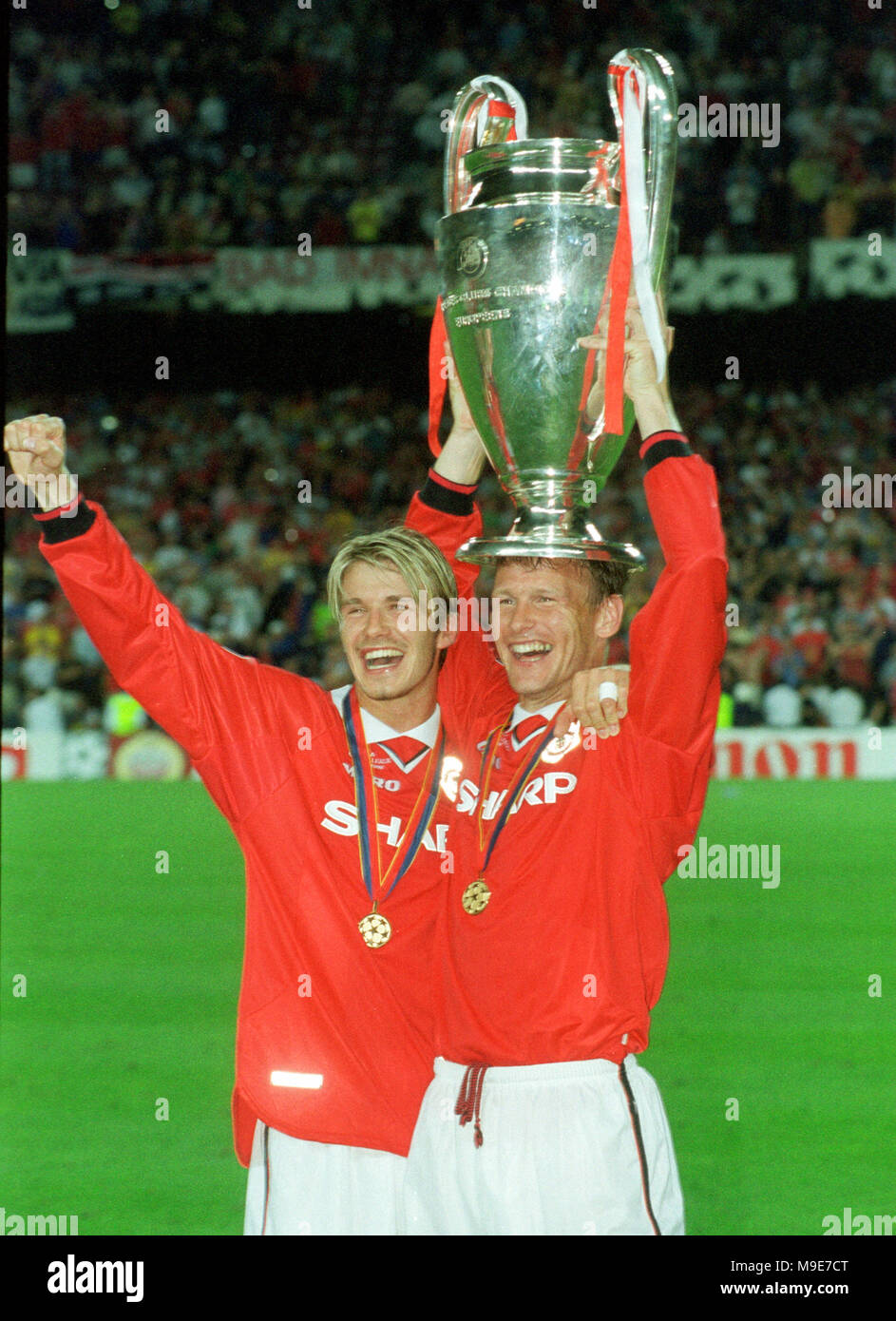 Stadium Camp Nou, Barcelona, Spain 26.5.1999 UEFA Champions League Final : Manchester United vs ...