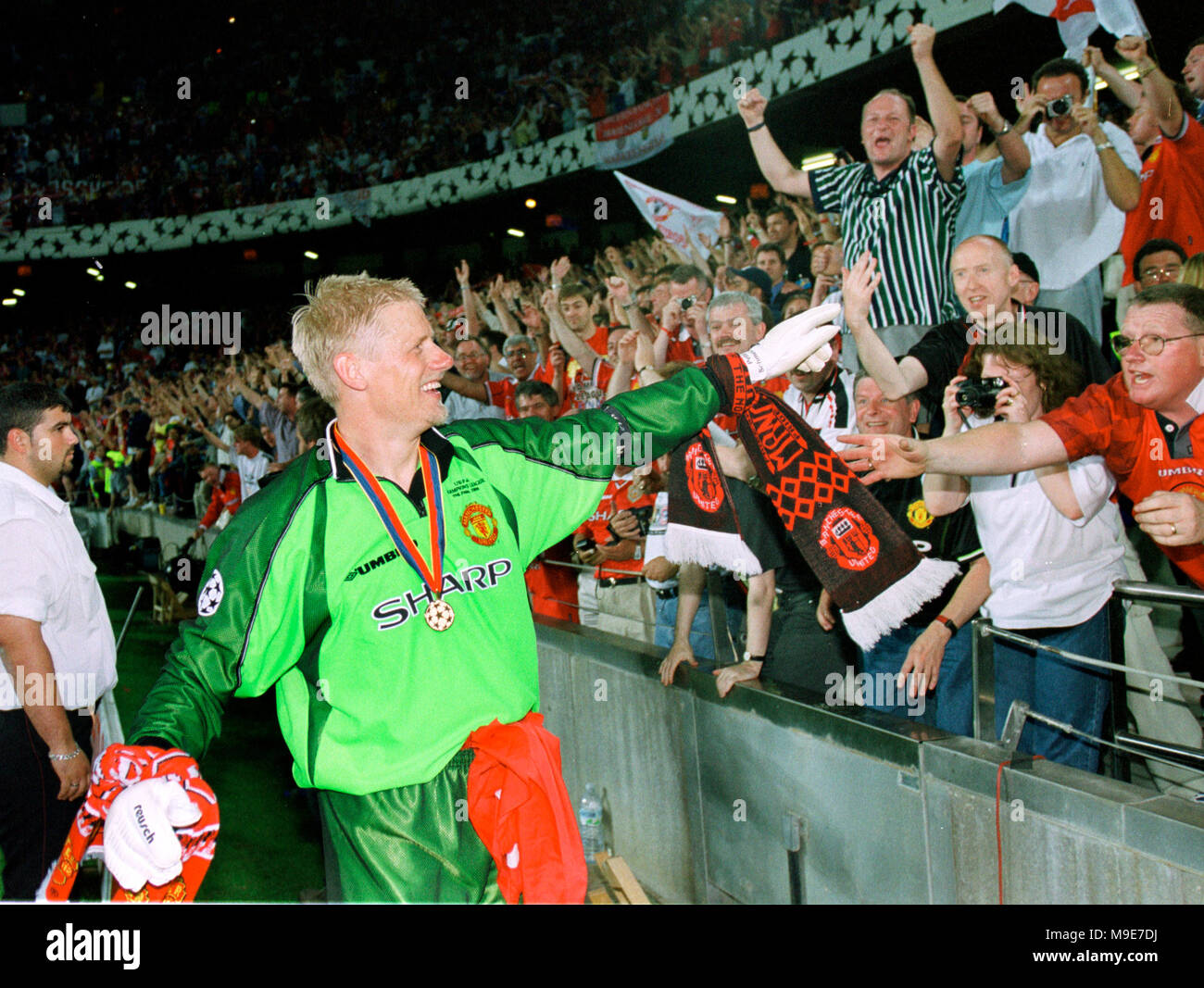 Stadium Camp Nou, Barcelona, Spain 26.5.1999 UEFA Champions League Final : Manchester United vs ...