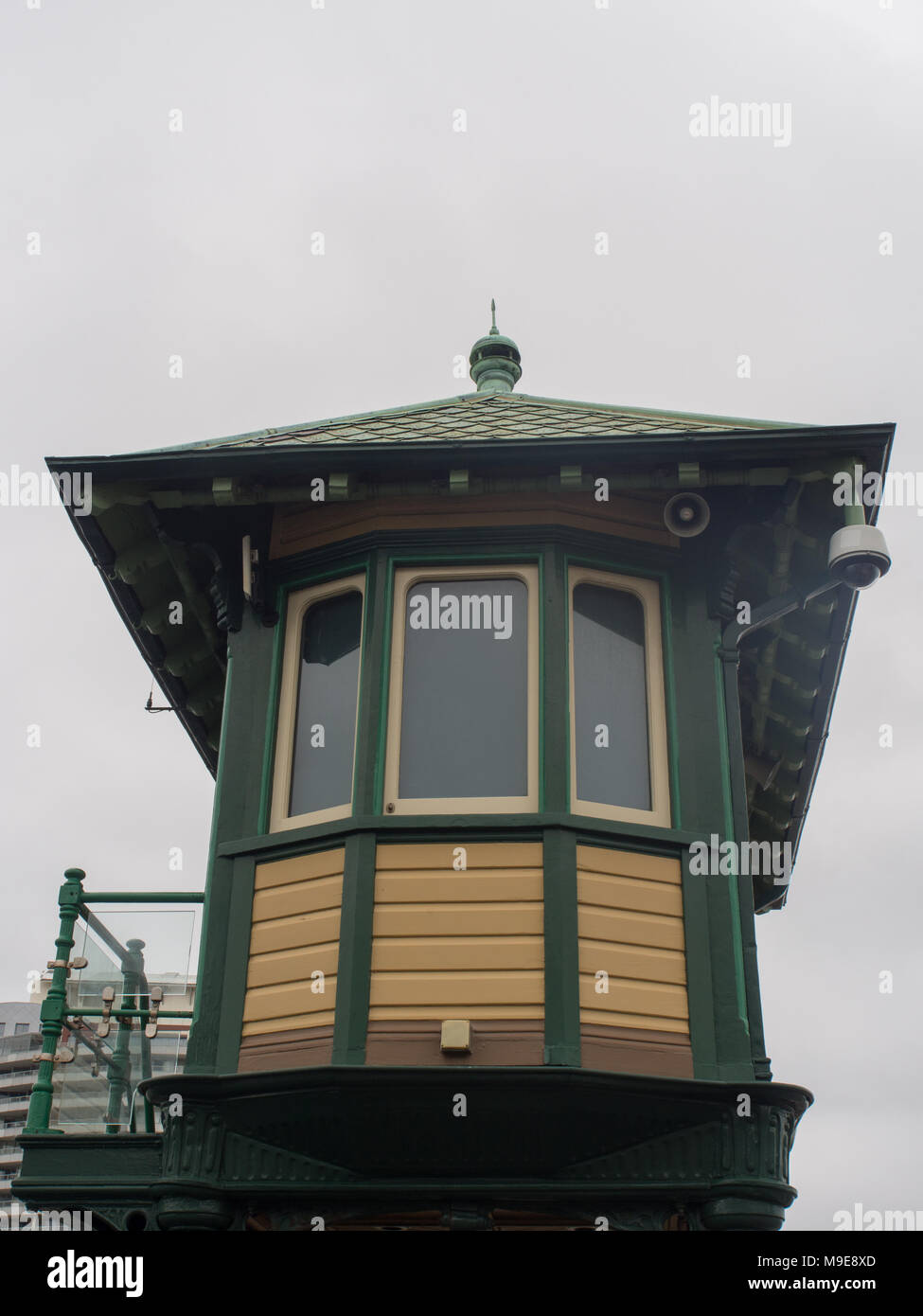 Prymont Bridge Control Building In Darling Harbour Stock Photo - Alamy