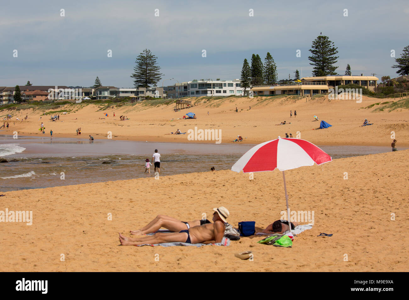 Narrabeen beach on Sydney northern beaches,Australia Stock Photo - Alamy
