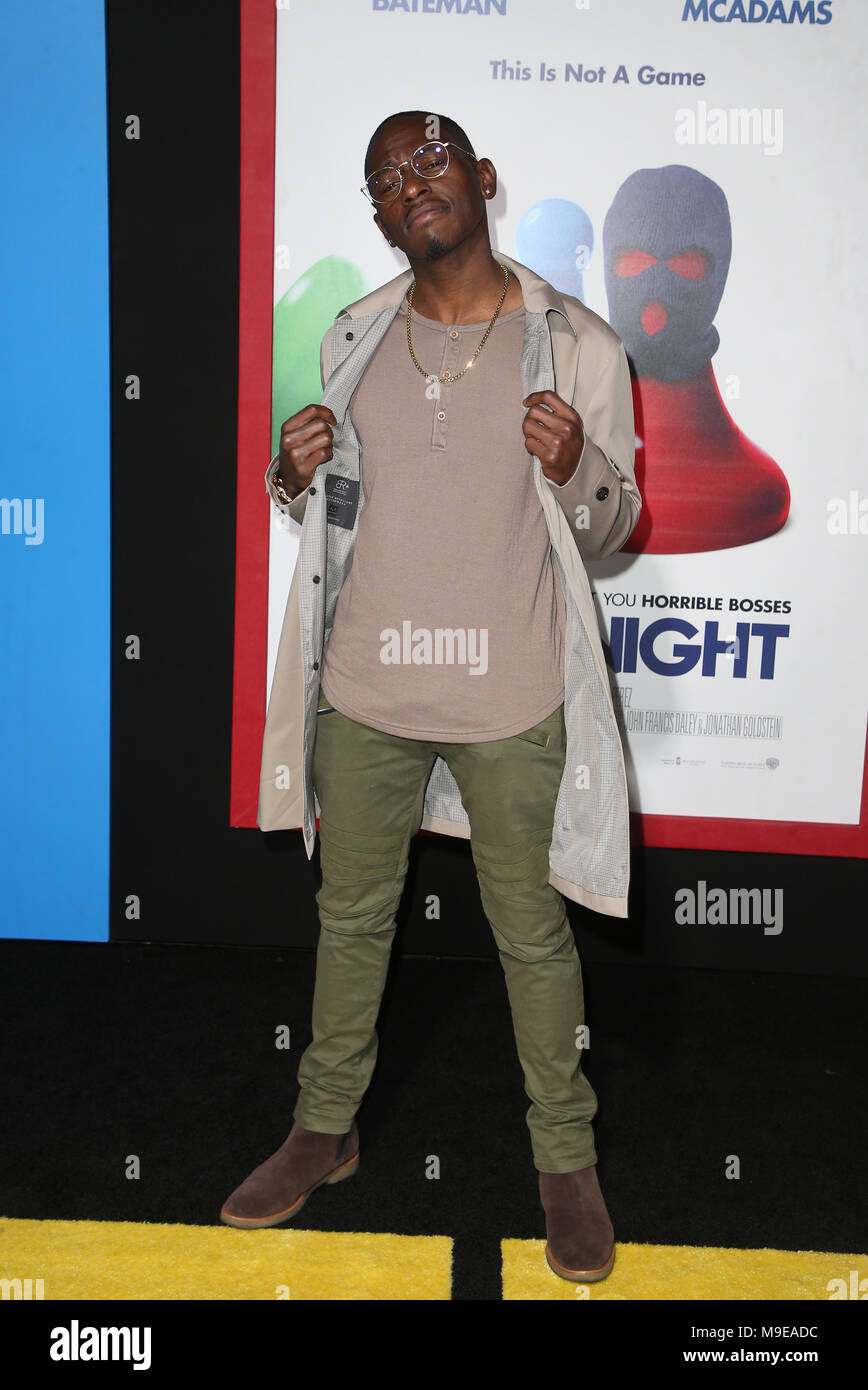 Premiere of New Line Cinema and Warner Bros. Pictures' 'Game Night' Featuring: Wes Armstrong ...