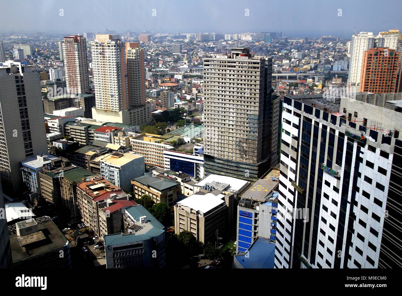 MAKATI CITY, PHILIPPINES - MARCH 21, 2018: Cityscape or skyline of the ...