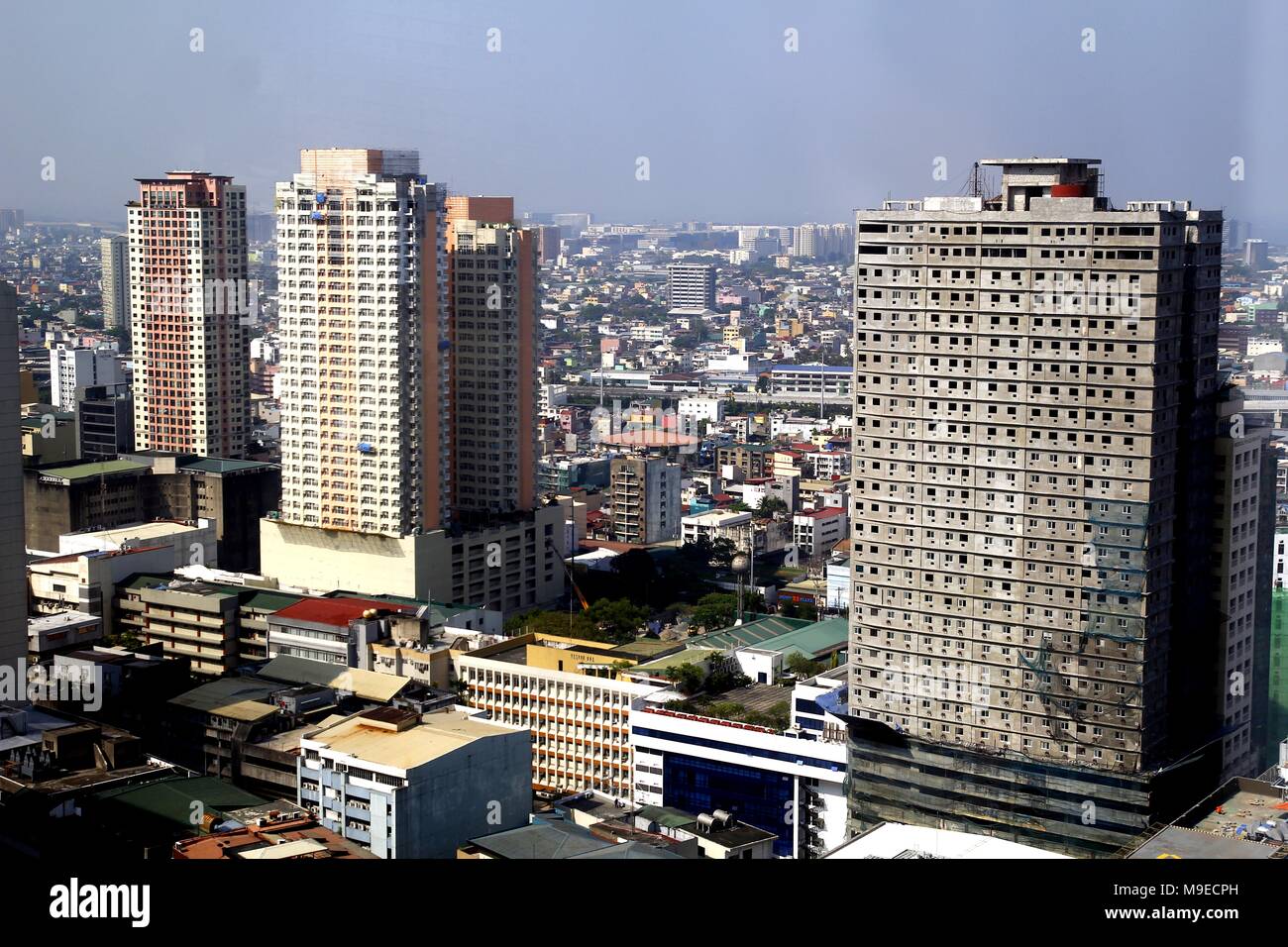 MAKATI CITY, PHILIPPINES - MARCH 21, 2018: Cityscape or skyline of the ...