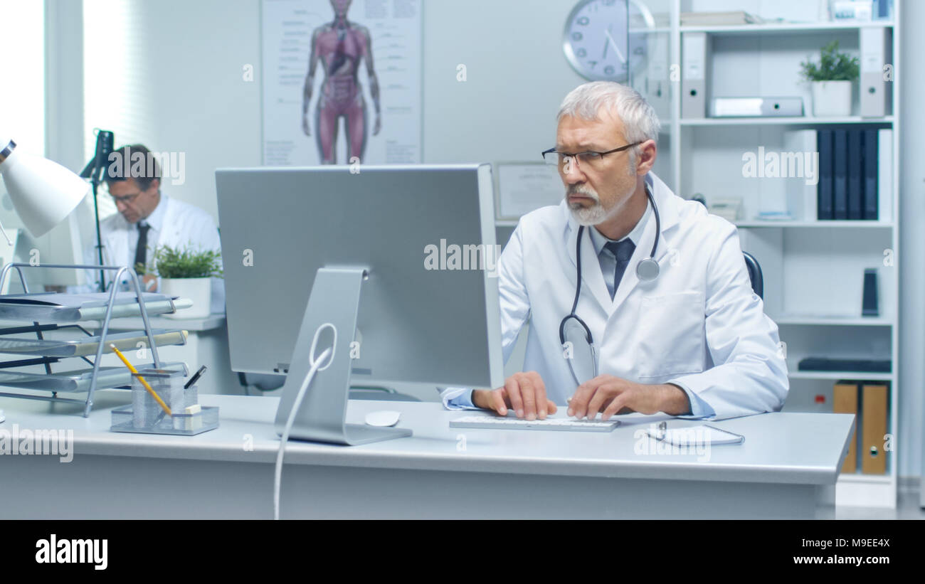 Close up shot male typing hi-res stock photography and images - Alamy