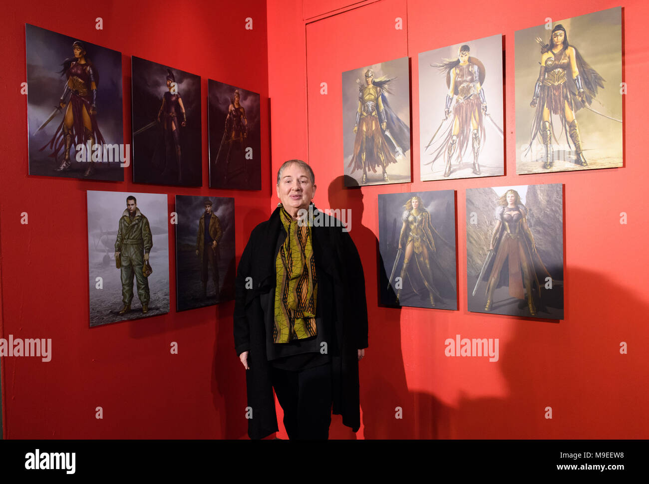 DC Comics Dawn of the Super Heroes Exhibit London Premiere Featuring ...