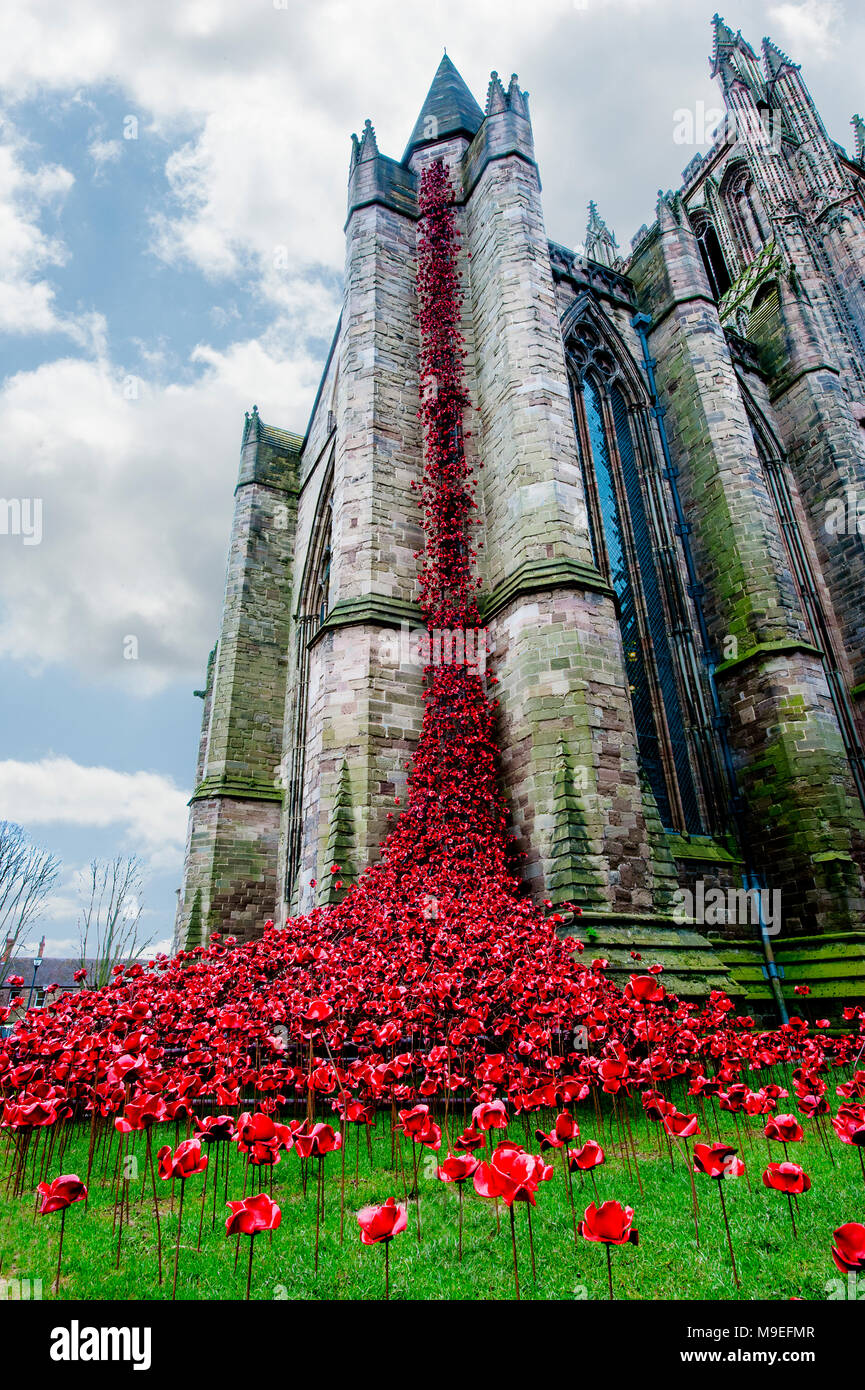 Hereford Cathedral Weeping Window Stock Photo - Alamy