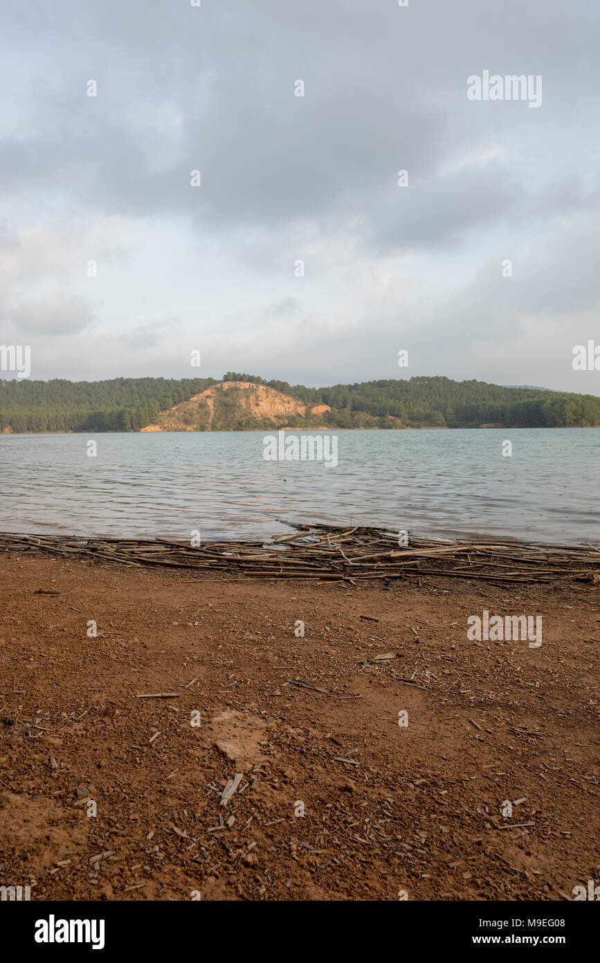The Sichar reservoir in Castellón Stock Photo - Alamy