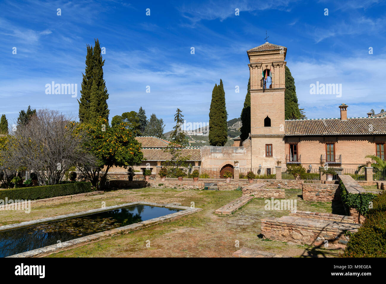 Parador hotel alhambra granada hi-res stock photography and images - Alamy