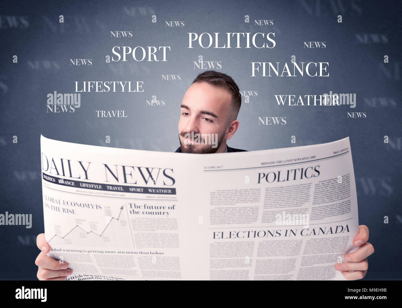 Newspaper weather chart hi-res stock photography and images - Alamy