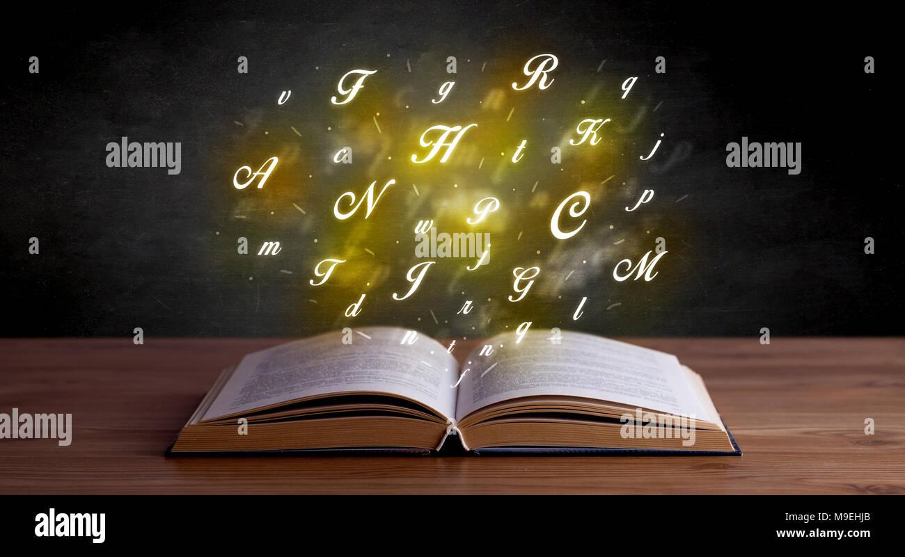 Alphabet Book Design High Resolution Stock Photography and Images - Alamy