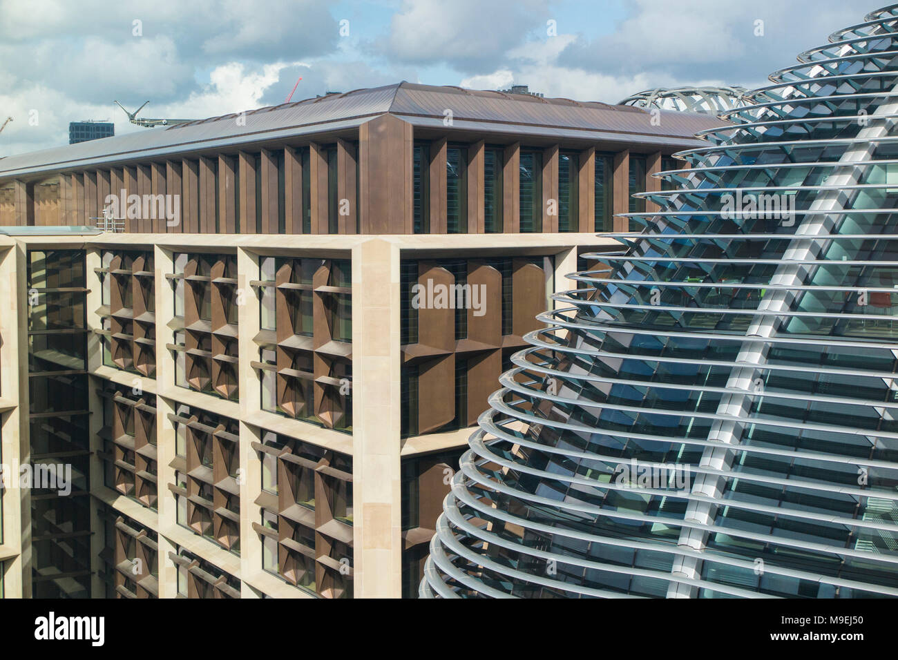 The Walbrook Building and surrounding architecture, 25 Walbrook, City ...