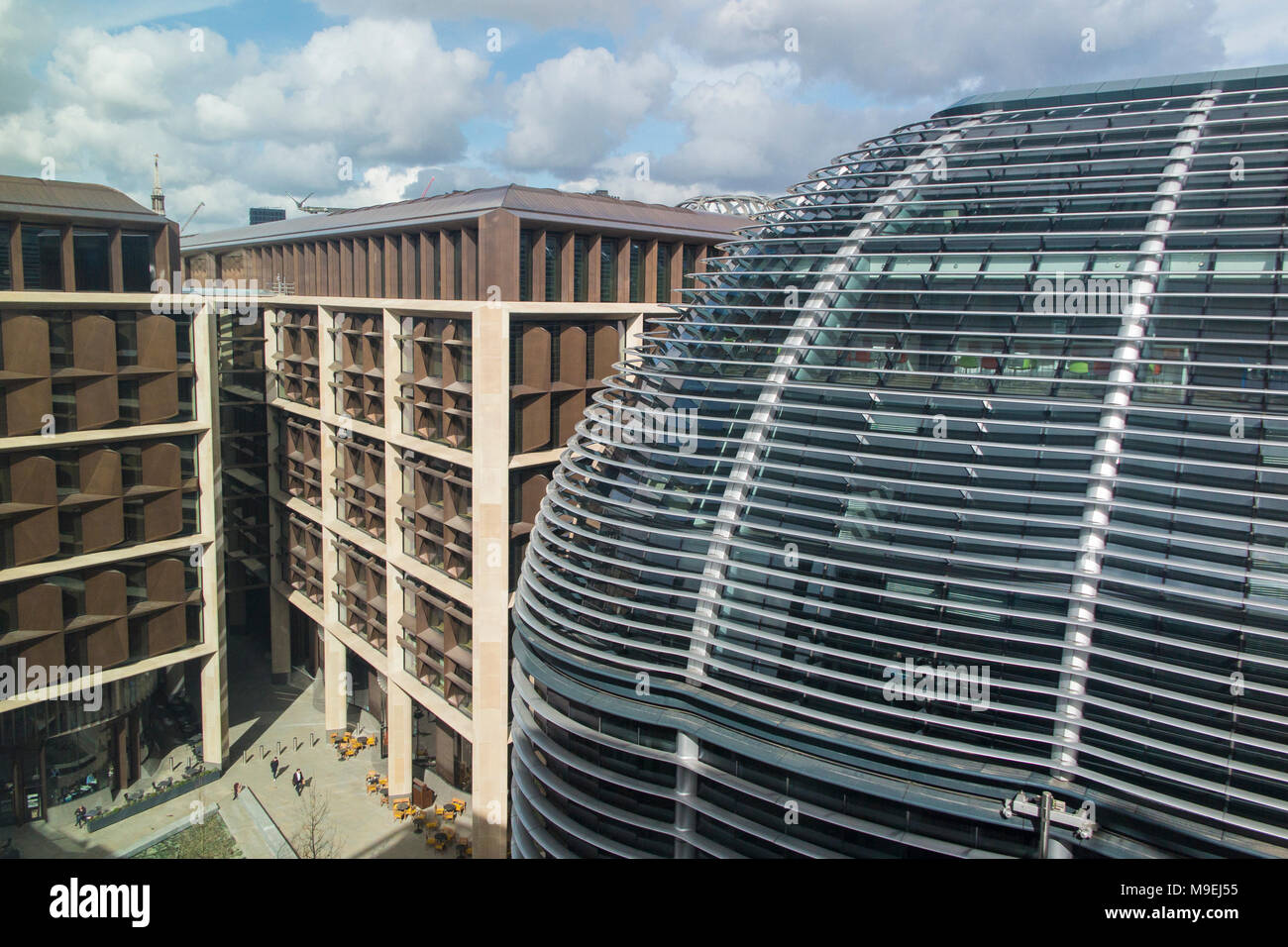 The Walbrook Building and surrounding architecture, 25 Walbrook, City ...