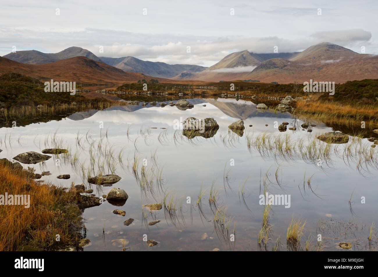 Reflections on glencoe lochan hi-res stock photography and images - Alamy