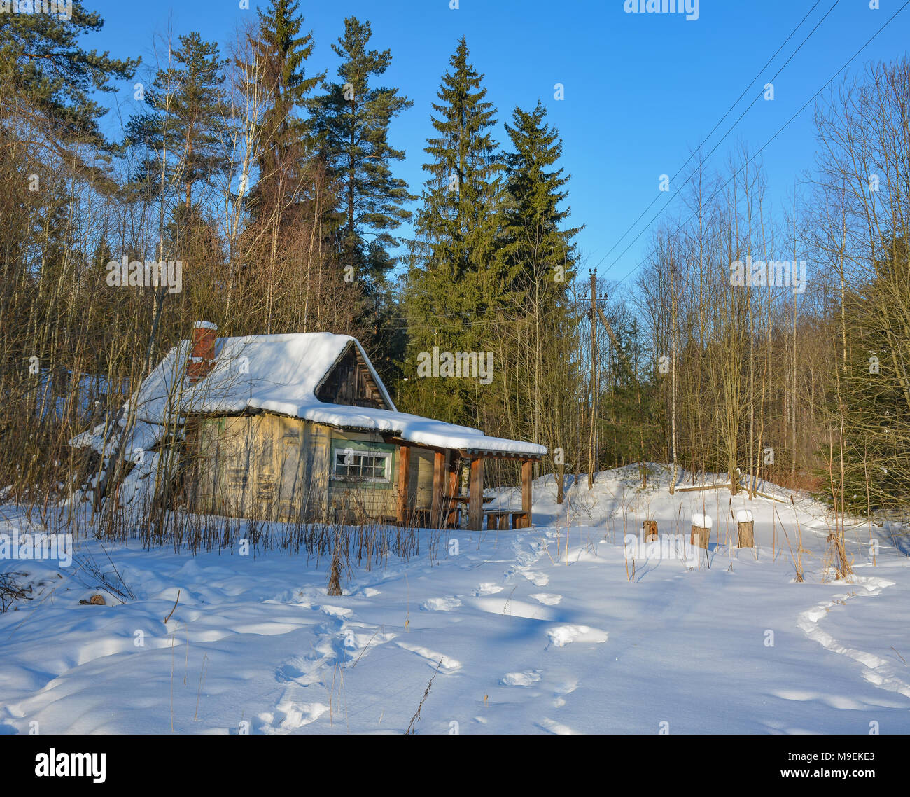 Sunny March day in the countryside Stock Photo - Alamy