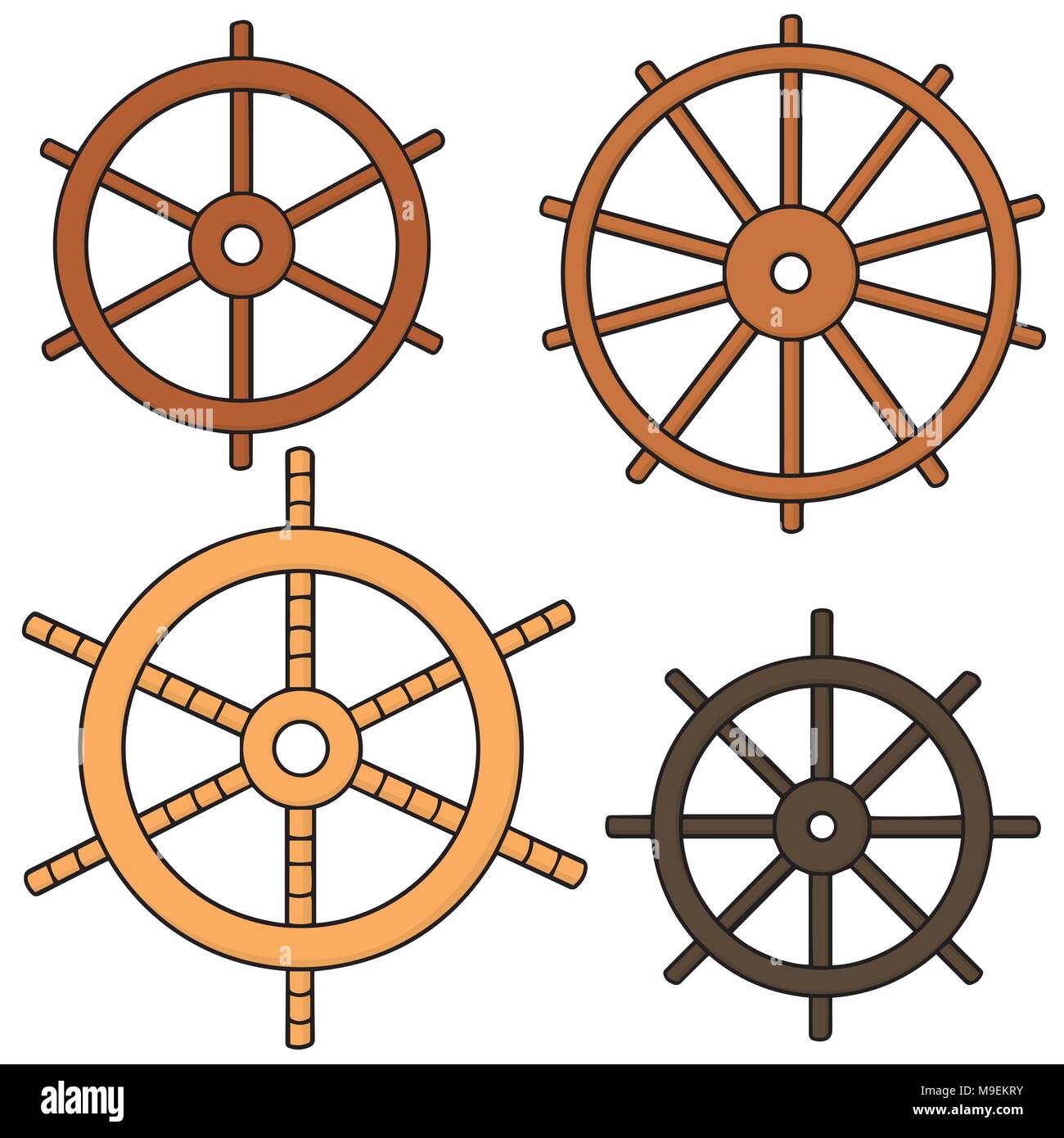 vector set of helm Stock Vector Image & Art - Alamy