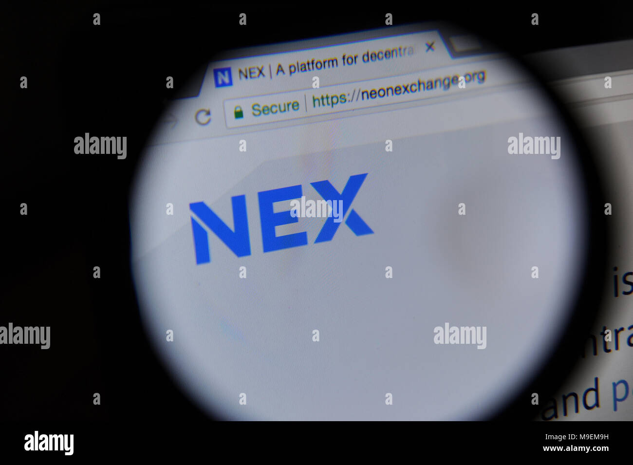 Nex logo hi-res stock photography and images - Alamy