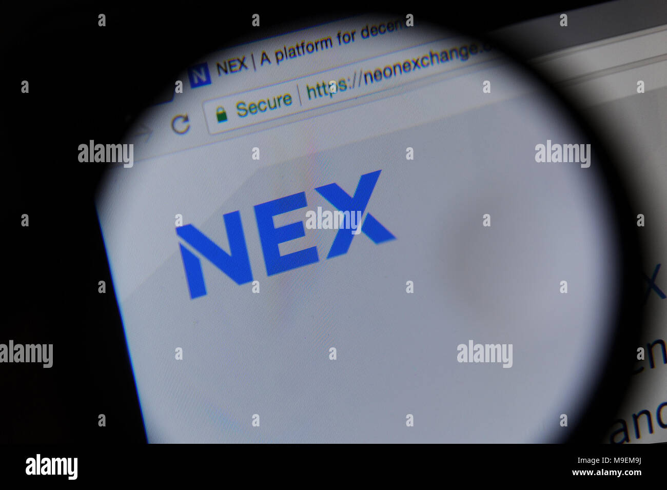 Nex logo hi-res stock photography and images - Alamy