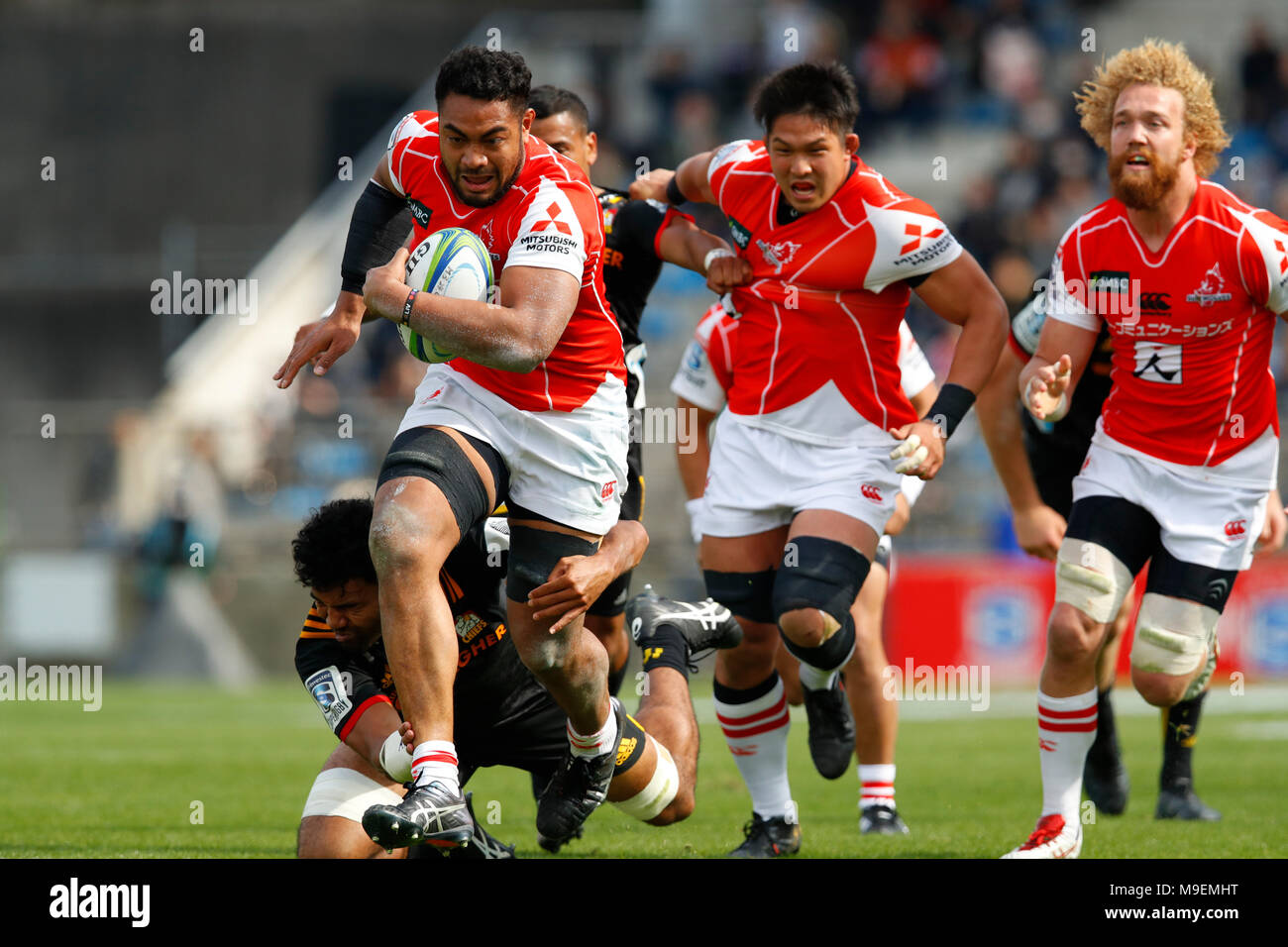 Tokyo, Japan. 24th Mar, 2018. Uwe Helu (Sunwolves) Rugby : Super Rugby ...