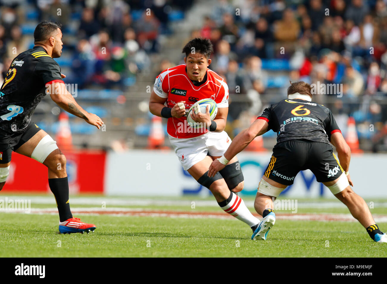 Tokyo, Japan. 24th Mar, 2018. Yusuke Niwai (Sunwolves) Rugby : Super ...