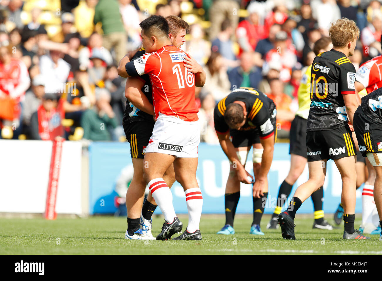 Tokyo, Japan. 24th Mar, 2018. Yusuke Niwai (Sunwolves) Rugby : Super ...