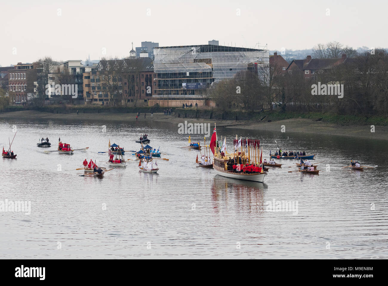 Thames barge races hi-res stock photography and images - Alamy