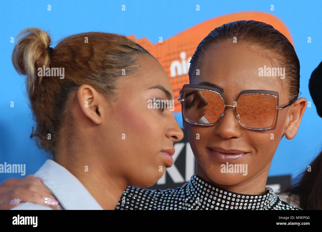 Inglewood, Ca. 24th Mar, 2018. Mel B, Phoenix Chi Gulzar, at the 31st ...