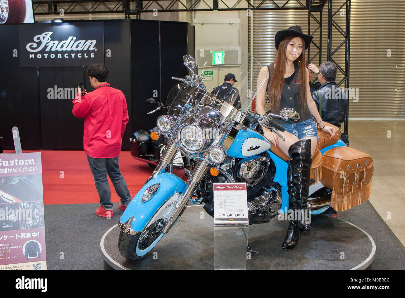 2018/03/23 Tokyo, The 45th Tokyo Motorcycle Show at Tokyo Big Sight ...
